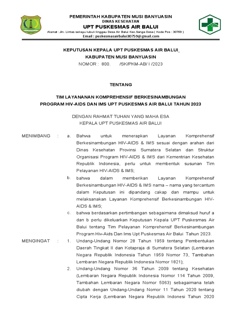 SK Tim Hiv 2023 | PDF