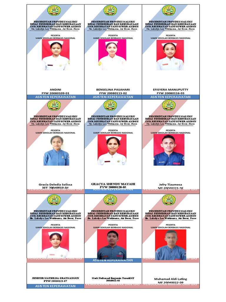 KARTU UJIAN 2023 | PDF