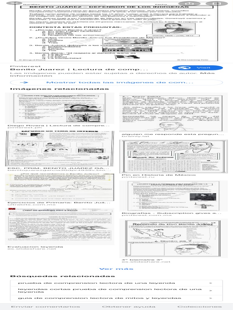 Comprensión Lectora de Biografías | PDF | Biografía | Comprensión lectora