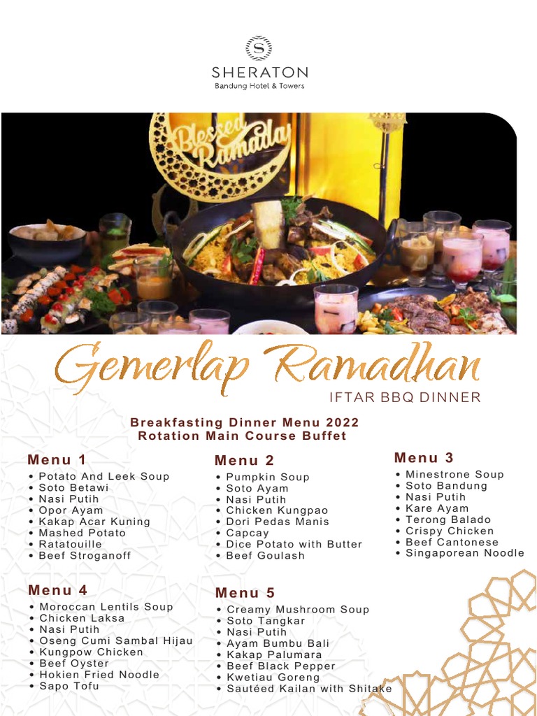 Iftar Sheraton | PDF