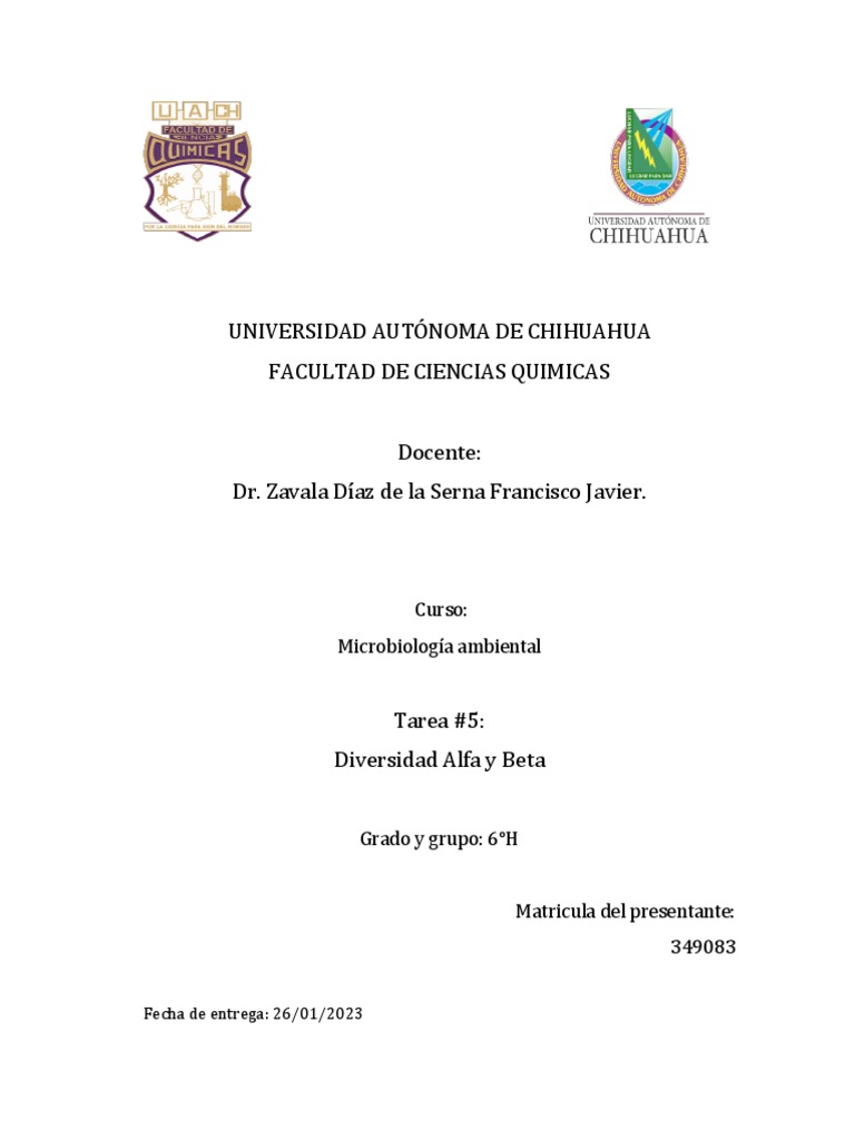 Diversidad Alfa y Beta Corregida | PDF | Microorganismo | Plantas