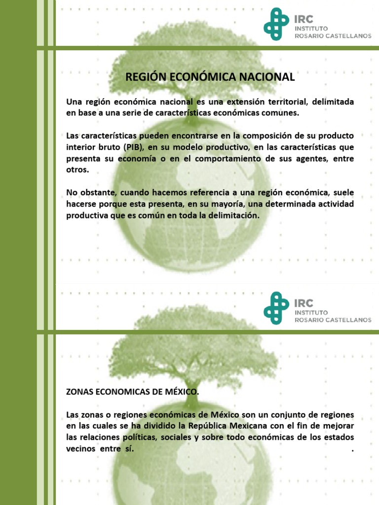 Zonas Económicas de México: Detalles | PDF | México | Chihuahua (estado)
