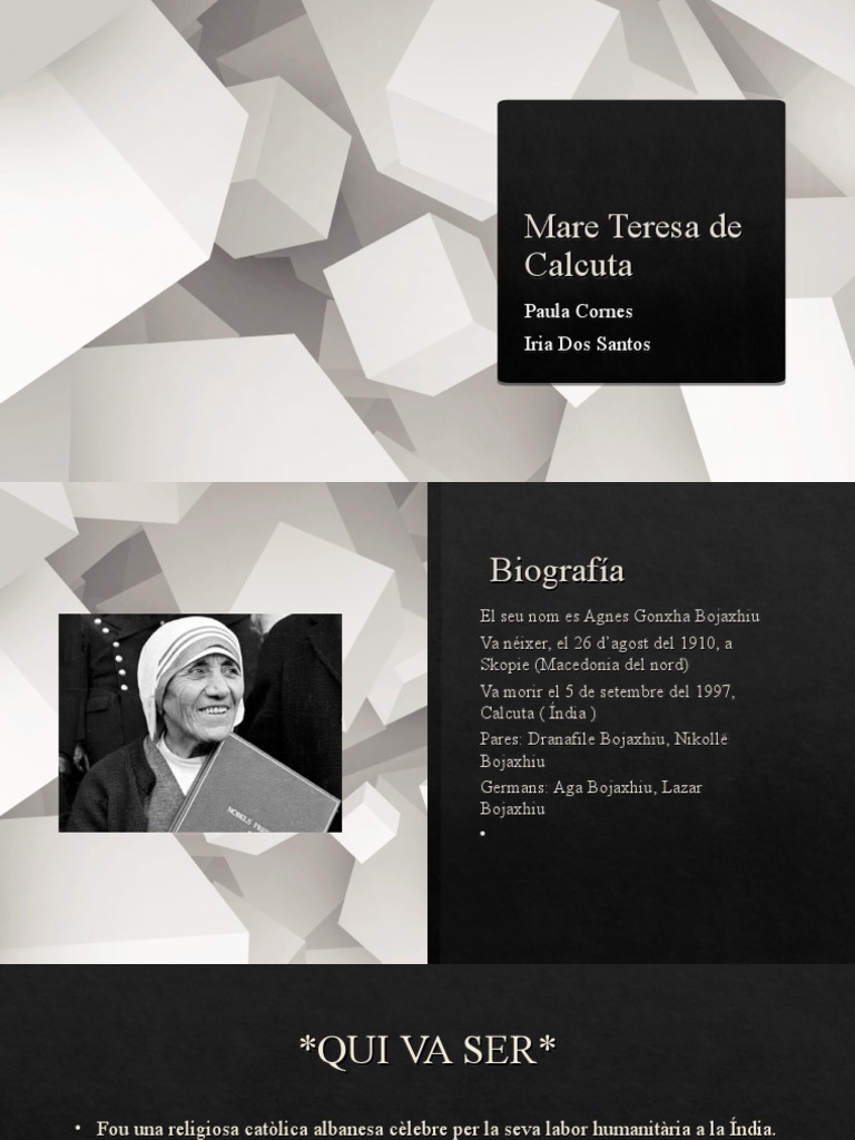 Mare Teresa de Calcuta - Odp | PDF