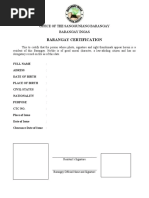 Certificate of Assumption To Duty | PDF