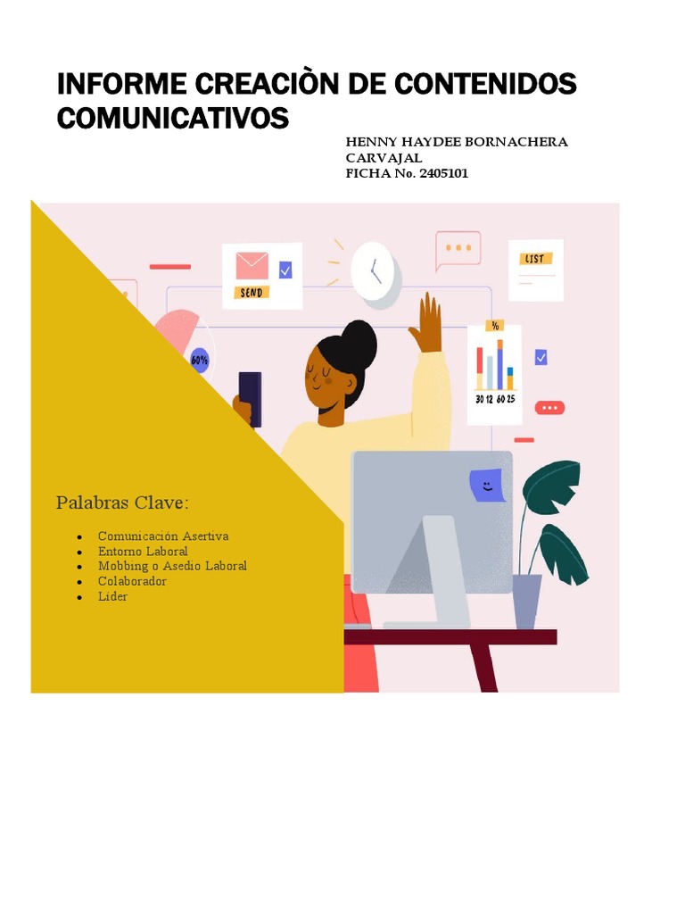 Informe Creaciòn de Contenidos Comunicativos | PDF | Sicología