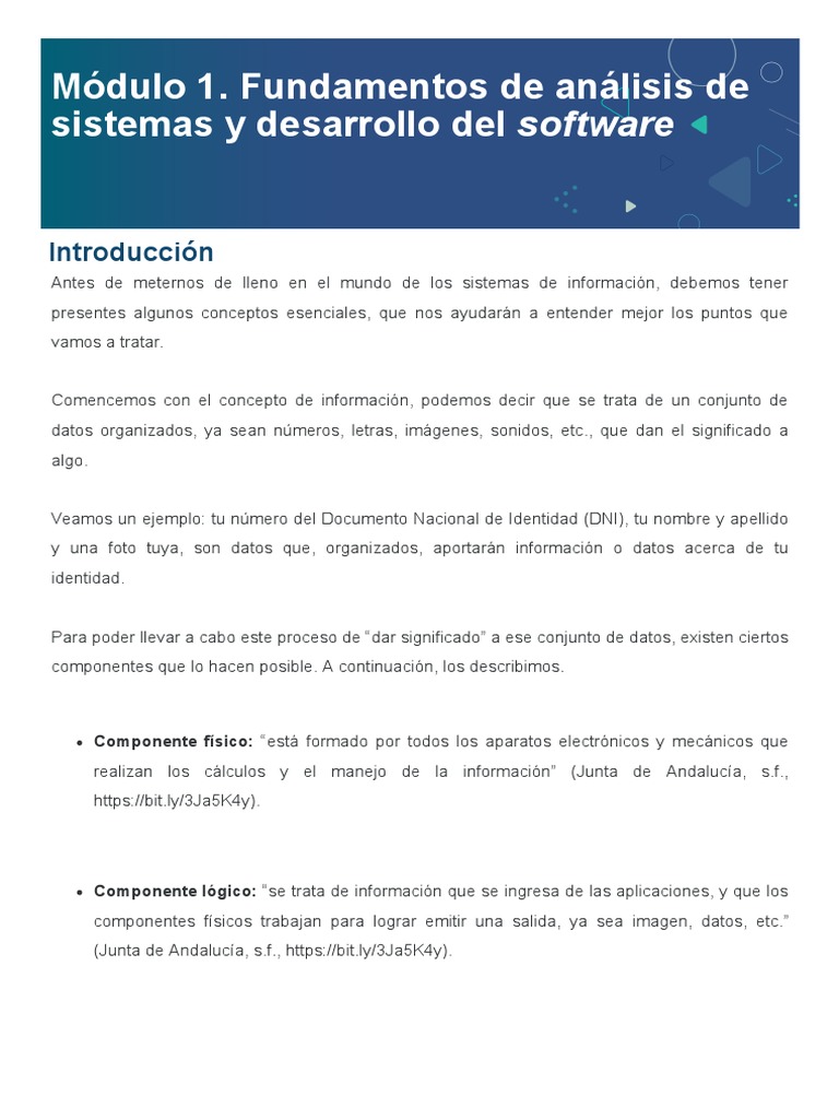 Modulo1 PDF | PDF | Software | Ingeniería de software