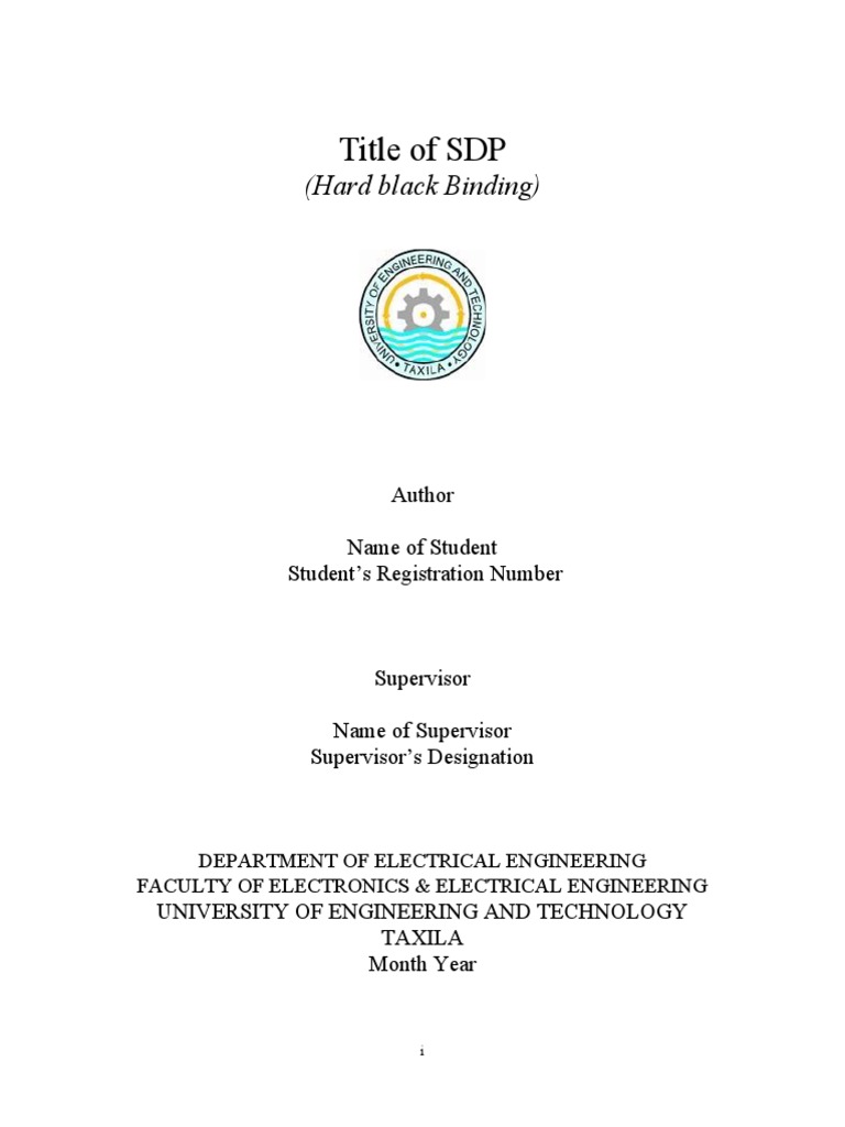 Format - For - BSC - Thesis | PDF | Thesis | Computing