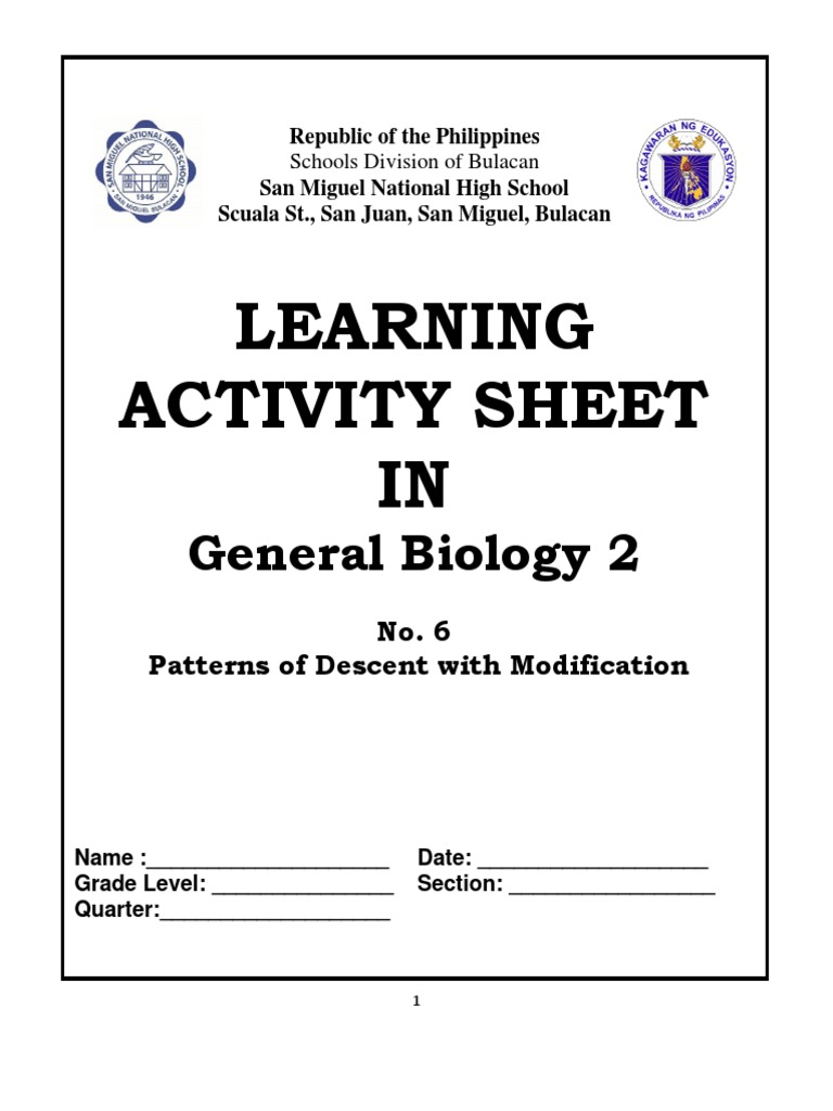 Las 6 Bio2 PDF | PDF | Evolution | Hybrid (Biology)