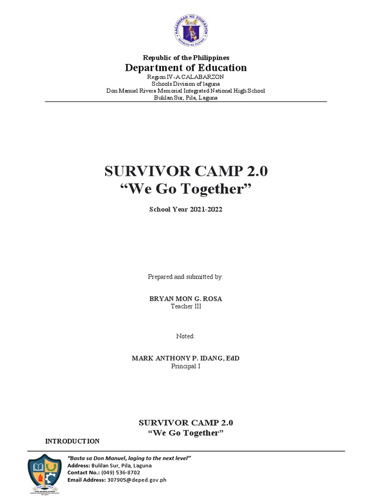 SURVIVOR | PDF | Cognitive Psychology | Education Theory