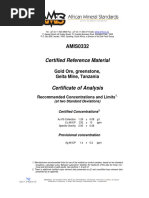 Reference Materials Brochure | PDF | Analysis | Scientific Method