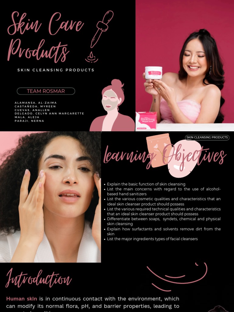 Skin Cleansing Products | PDF