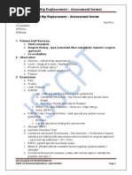 Physiotherapy Assessment Report | PDF
