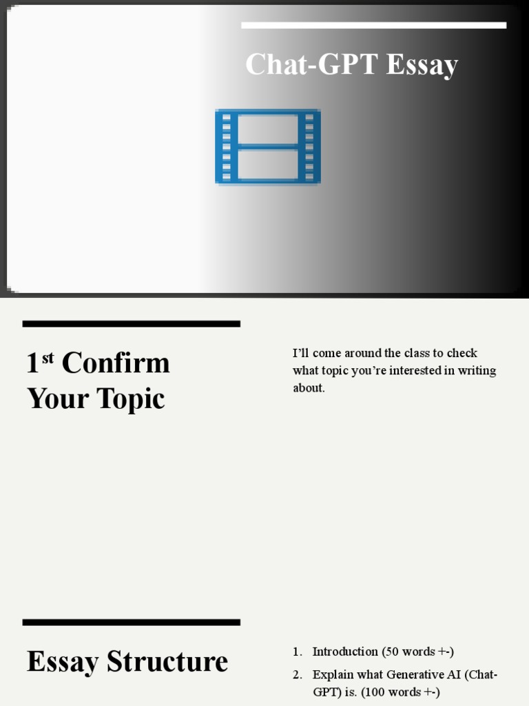 Chat-GPT Essay Structure Guide | PDF