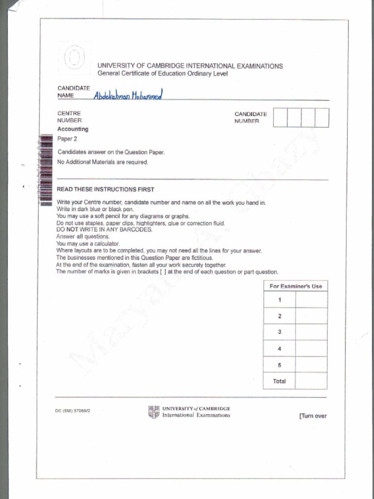 0417 m22 QP 31 | PDF