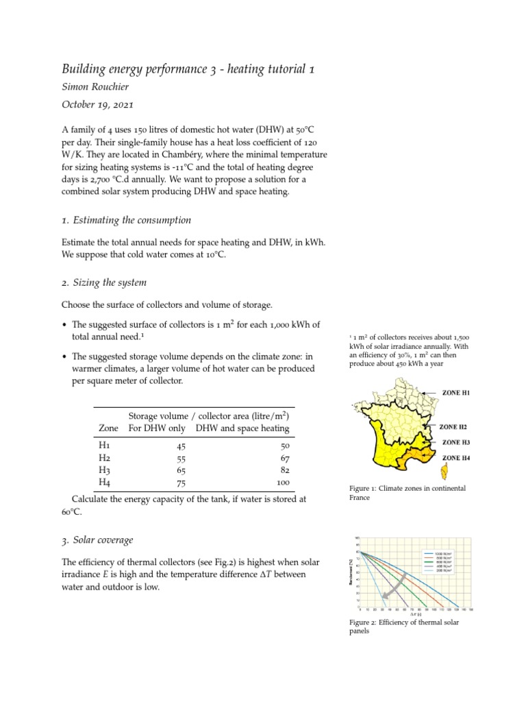 Poly3a Heating Tutorial 1 | PDF | Water Heating | Heat