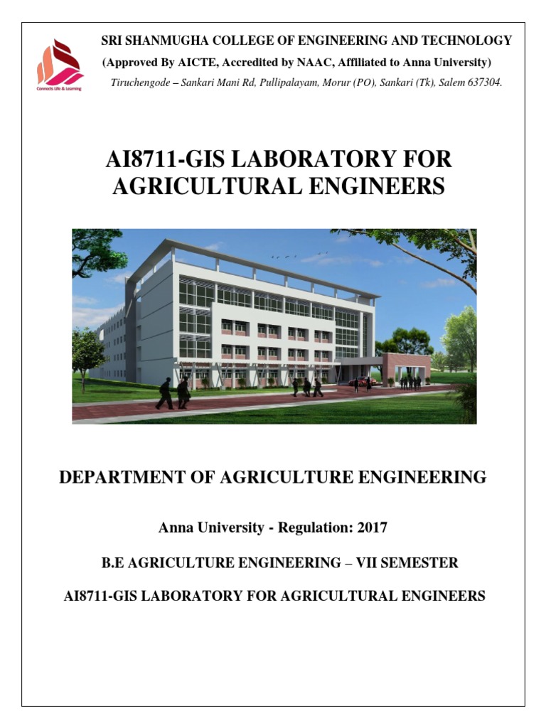 AI8711 GIS Lab Manual PDF | PDF | Geographic Information System ...