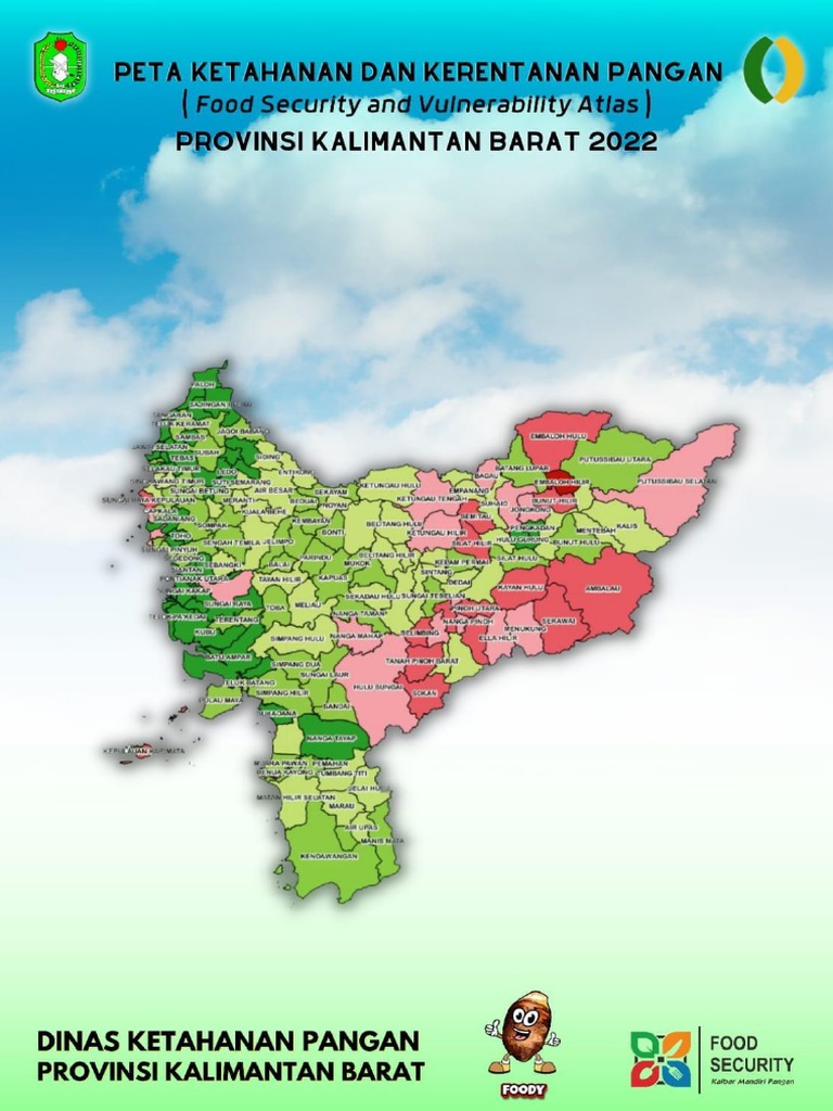 Peta Ketahanan Pangan Kalbar 2022 | PDF