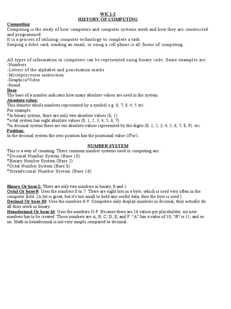 sss1 first term dp note.doc | PDF | Personal Computers | Laptop