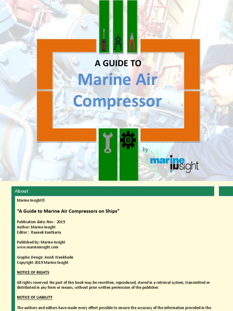 A Guide To Marine Air Compressor PDF | PDF | Piston | Pump
