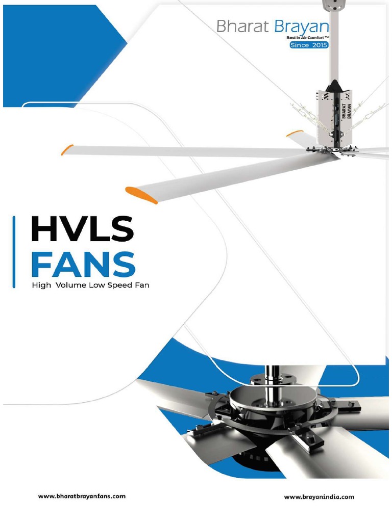 Bharat Brayan HVLS Catalog PDF | PDF