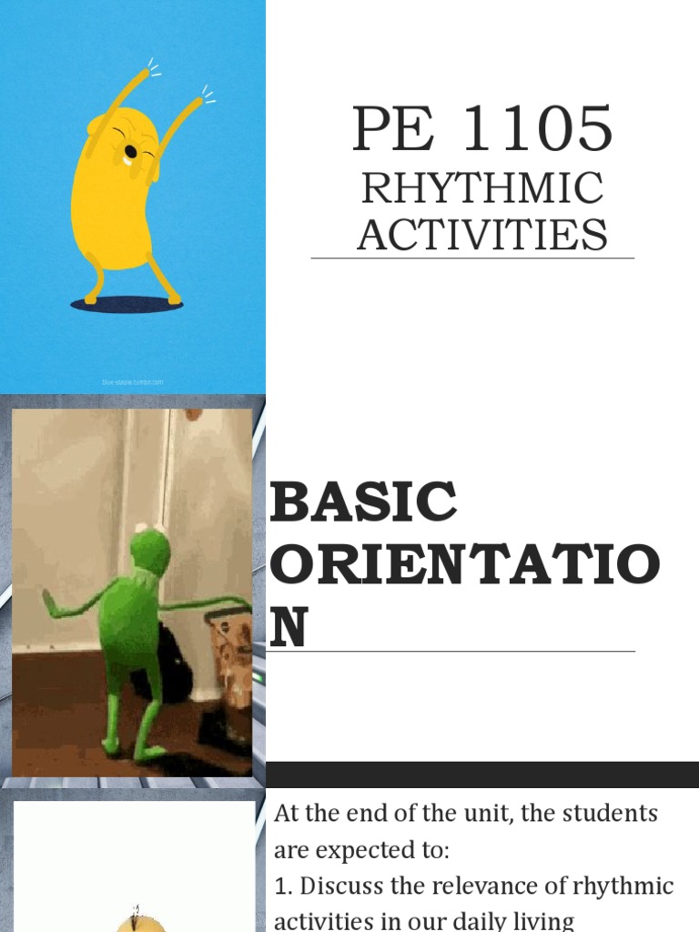 Rhythmic Activities - Module 1 | PDF | Dances | Rhythm