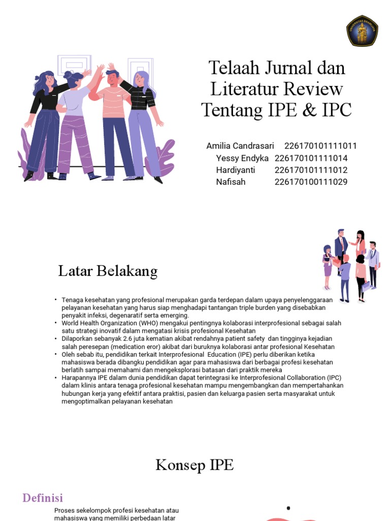 LTK 1 - Kelompok 2 - Telaah Jurnal Dan Literature Review Tentang IPE Dan IPC | PDF | Karier ...