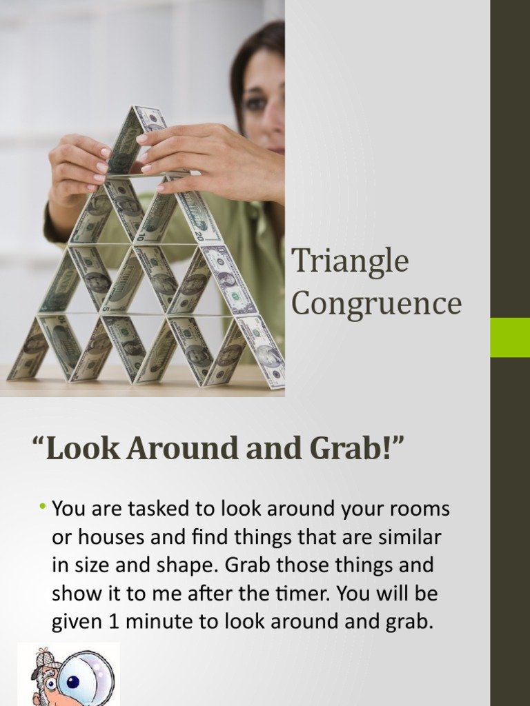 Triangle Congruence | PDF | Language Arts & Discipline | Home & Garden