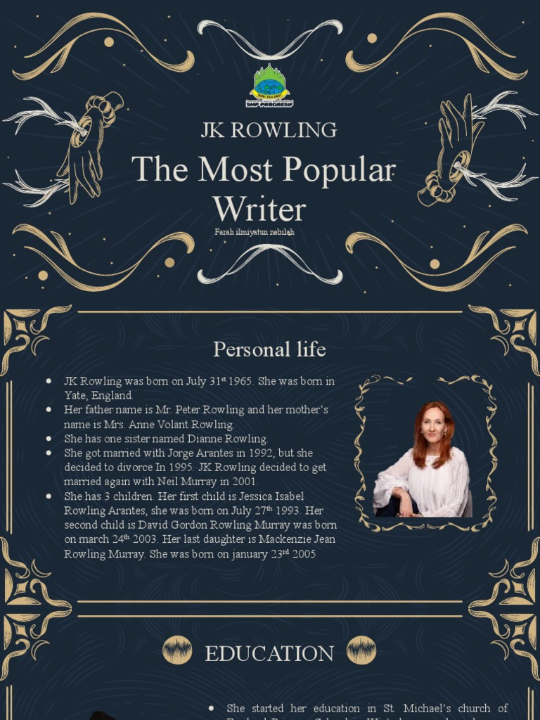 jk rowling biography | PDF