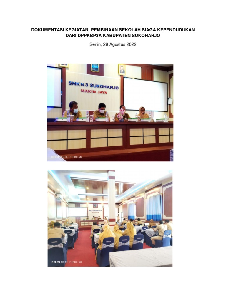 Foto Pembinaan Dari DPPKBP3A 29 Agt 2022 | PDF