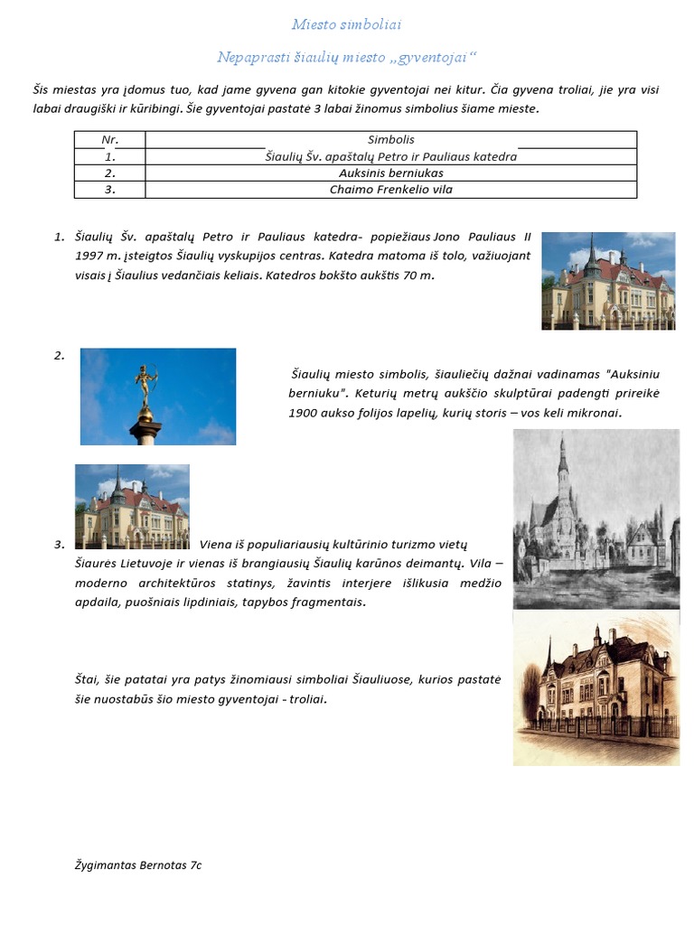 Miesto-simboliai | PDF