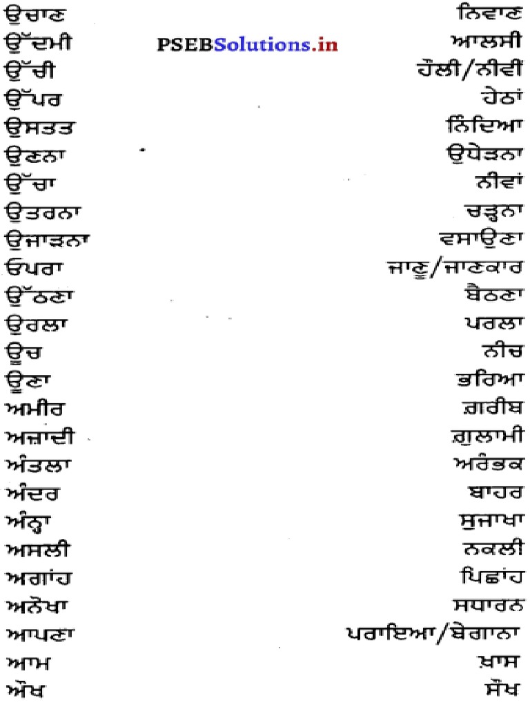 Punjabi Grammar | PDF