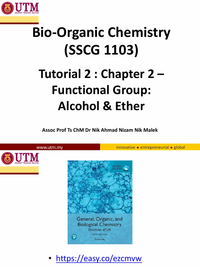 2 - Slide - Tutorial 2.1.1 - Functional Group - Alcohol Ether PDF | PDF