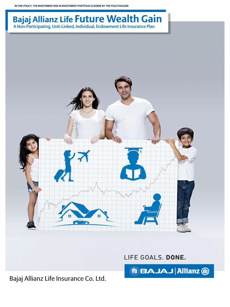Future-Wealth-Gain Bajaj Brochure | PDF | Insurance | Investment Fund