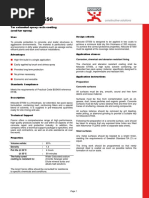 Fosroc Nitocote EP405 TDS | PDF | Concrete | Epoxy