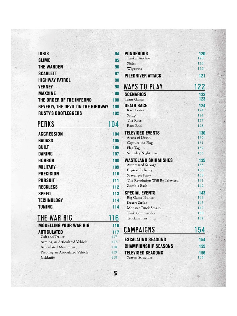 Gaslands-Refuelled GameRules P5 | PDF