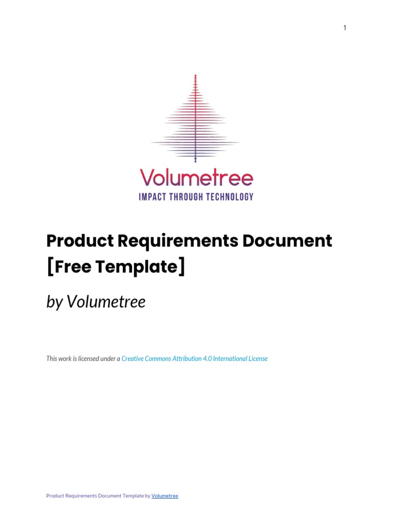 Product-Requirements-Document-Template-by-Volumetree (1) | PDF ...