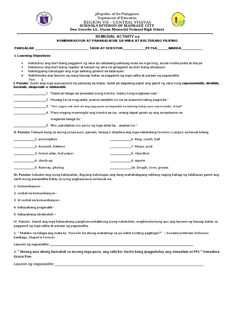 Remediation Activity (2nd Quarter) | PDF