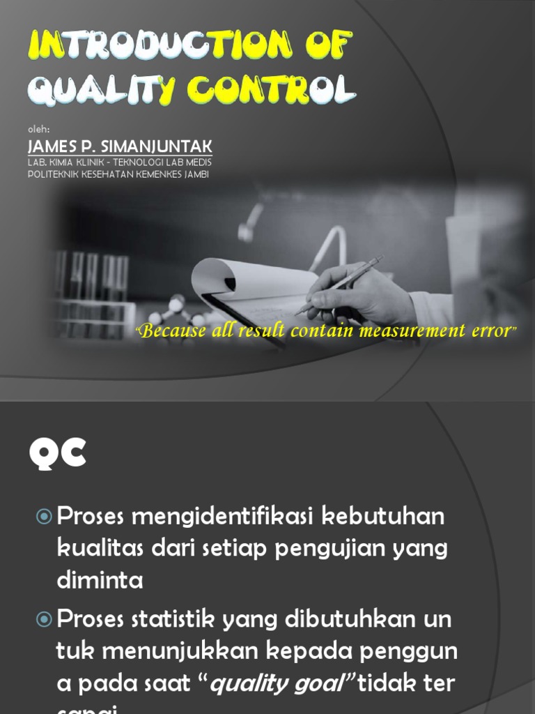 JPS QC Lab#01 - Introduction PDF | PDF | Teknologi & Rekayasa | Sains ...