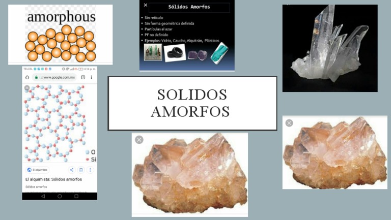 Solidos Amorfos | PDF