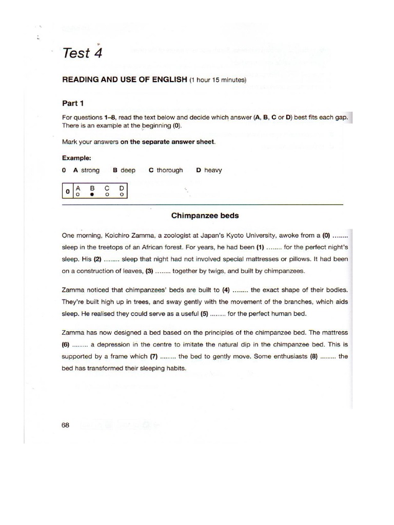 b2 First For Schools 4-42-55 | PDF