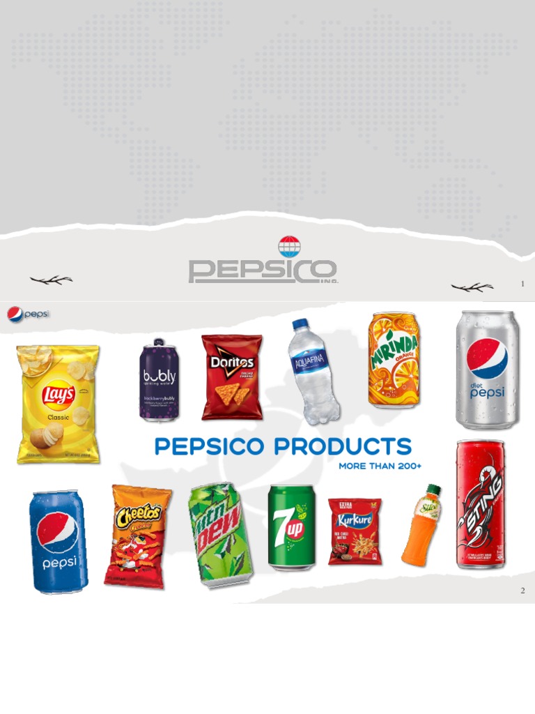PEPSICO Details | PDF | Pepsi Co | Brand
