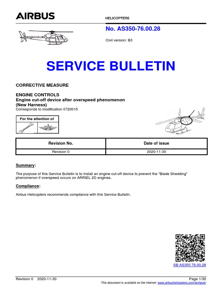 AS350 Engine Cut-Off Update | PDF | Electrical Connector | Electrical ...