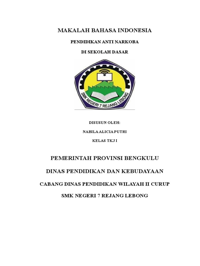Makalah Bahasa Indonesia Nabila Alicia Putri | PDF