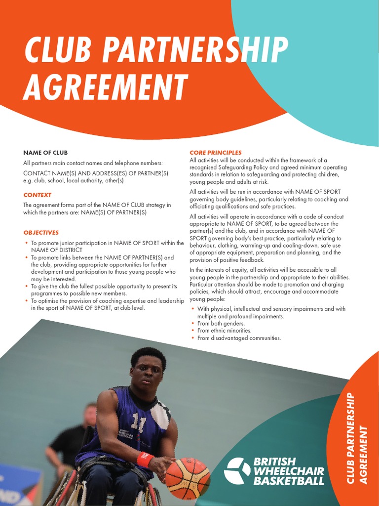 wQiqBUEEGhjaduTm-Club Partnership Agreement PDF | PDF | Sports ...