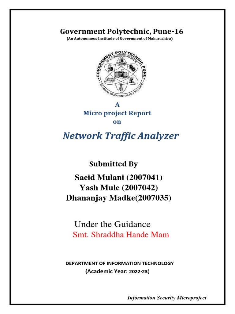 Yash Mule IS Microproject - 2007042 PDF | PDF | Computer Network ...