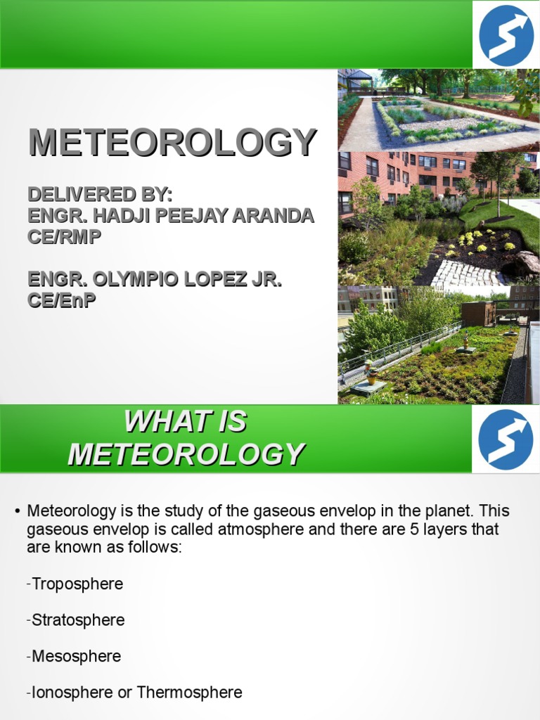 Part 3 Meteorology | PDF | Precipitation | Atmosphere