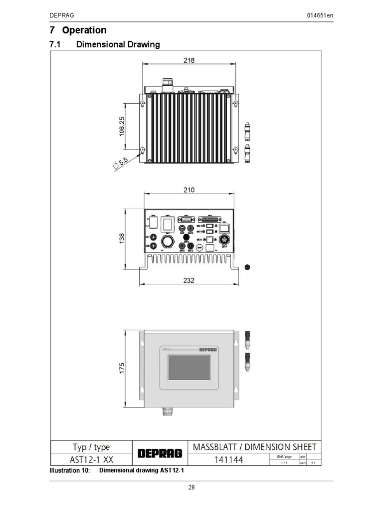 AST12 - Dimension Drawing PDF | PDF