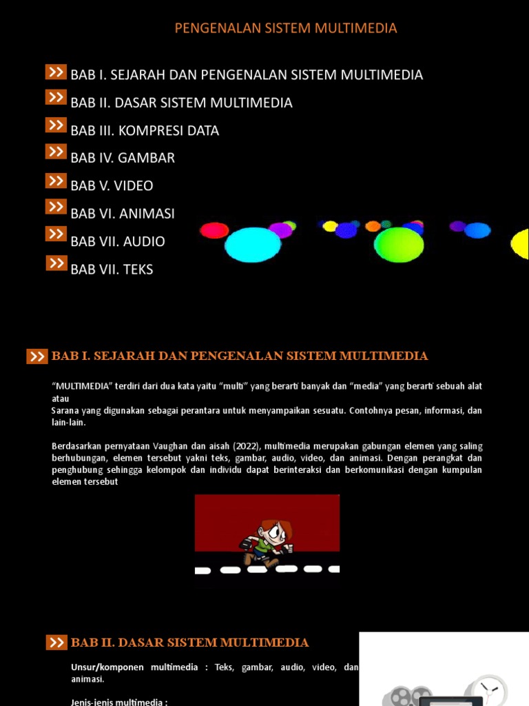 Sistem Multimedia | PDF