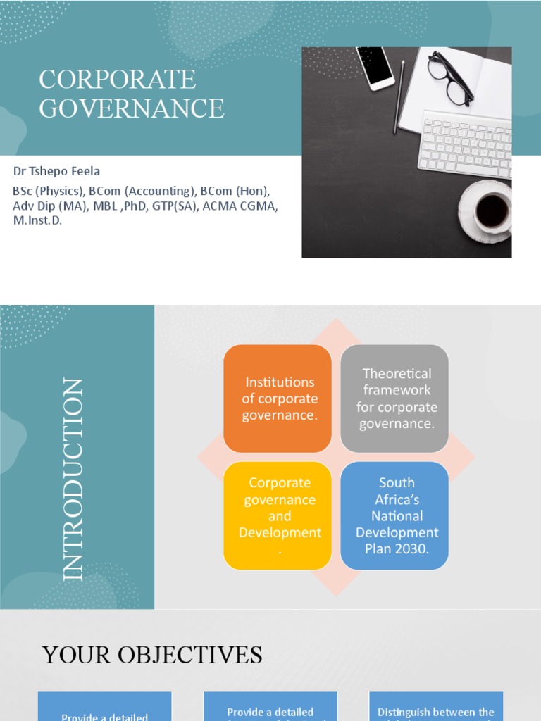 Lecture by DR Feela | PDF | Governance | Dividend