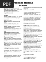 Halimbawa NG Dula Dulaan | PDF